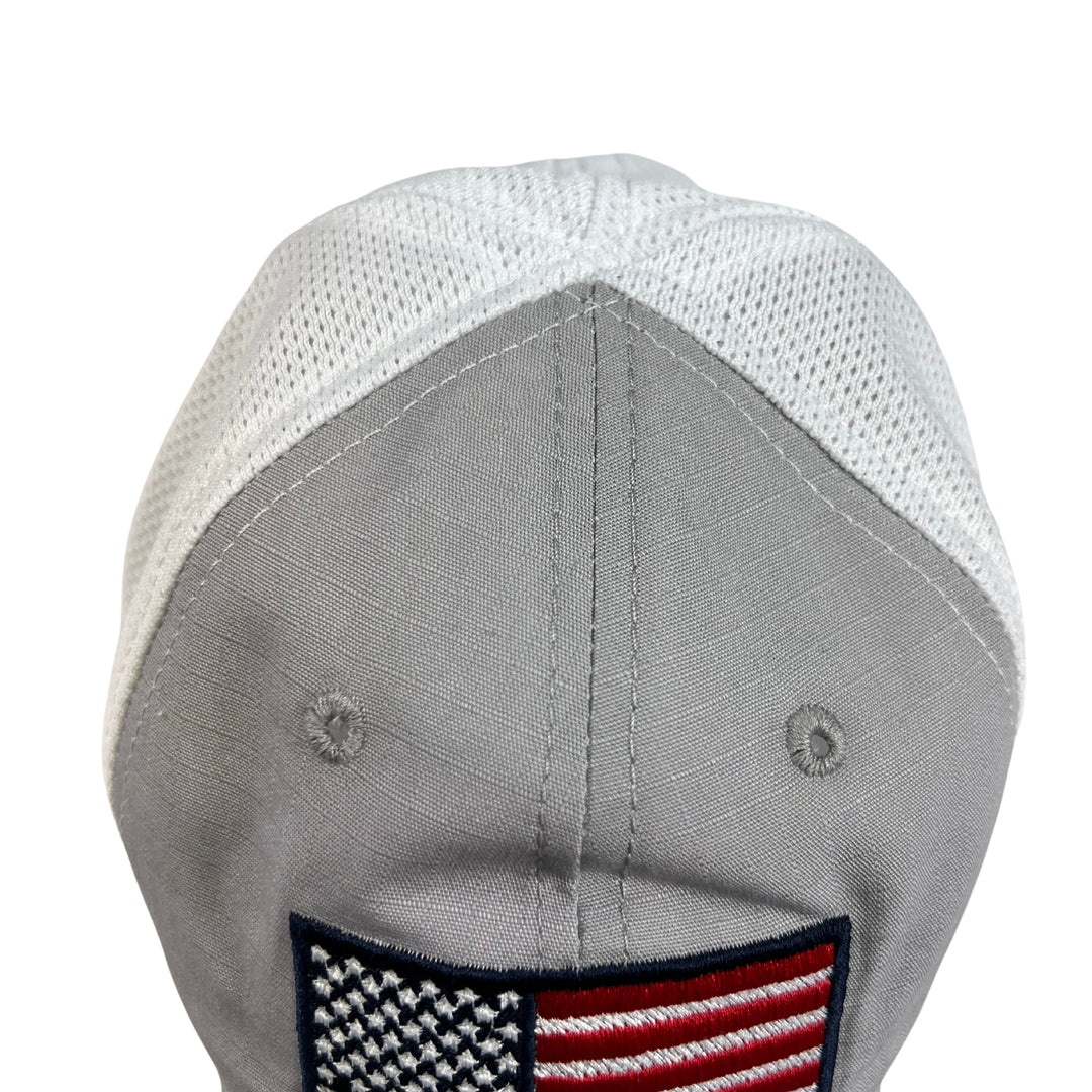 American Flag Mesh USA Made Tactical Range Hat – Red White Blue Apparel