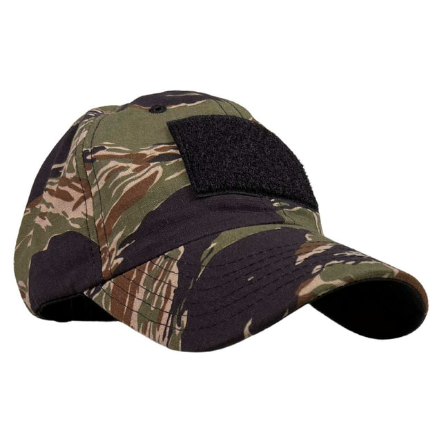 Tiger Stripe Velcro Patch Full-Fabric Range Hat | Jungle Tiger Stripe ...