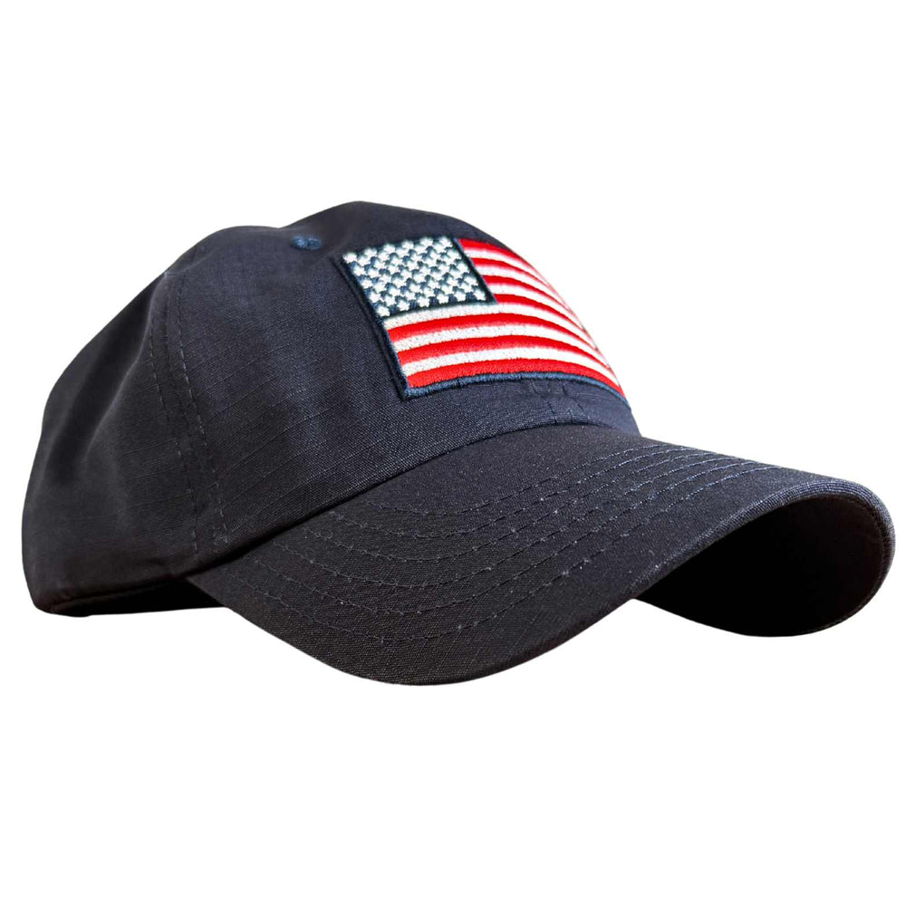 American Flag Navy Ripstop Range Hat | Red White Blue Apparel