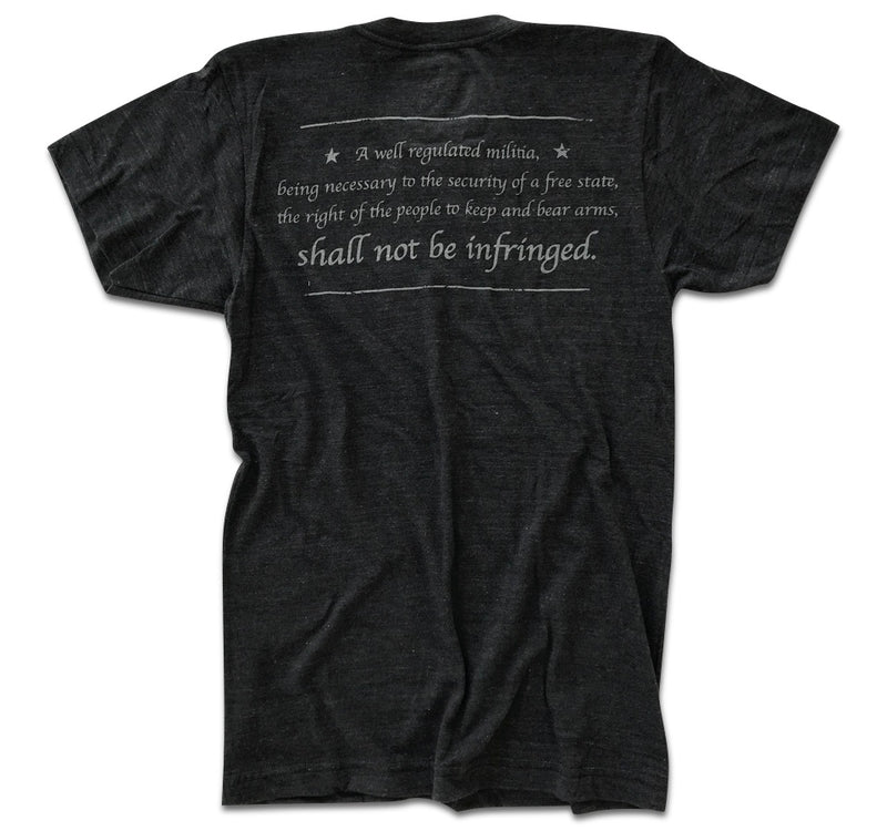 The Second Amendment Shall Not Be Infringed Gun Rights T Shirt
