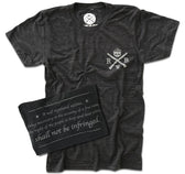 The Second Amendment Shall Not Be Infringed Gun Rights T Shirt