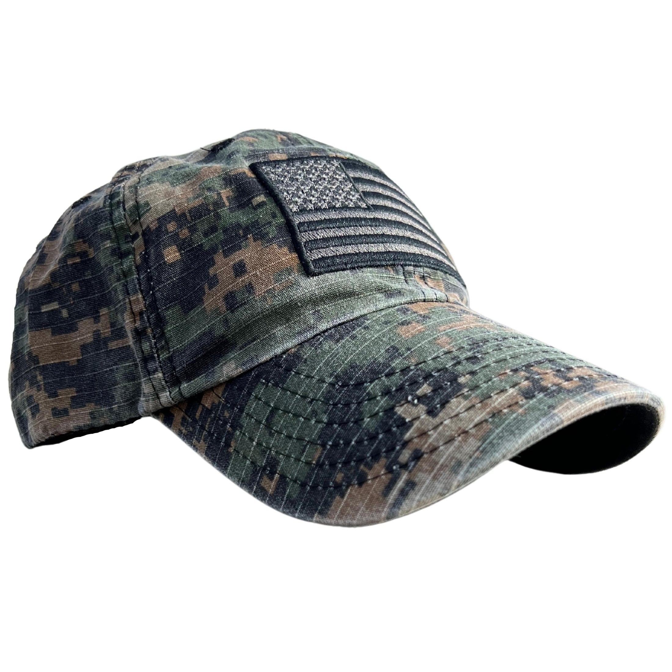 American Flag Digital Camo Range Hat | Digital Camo Hats