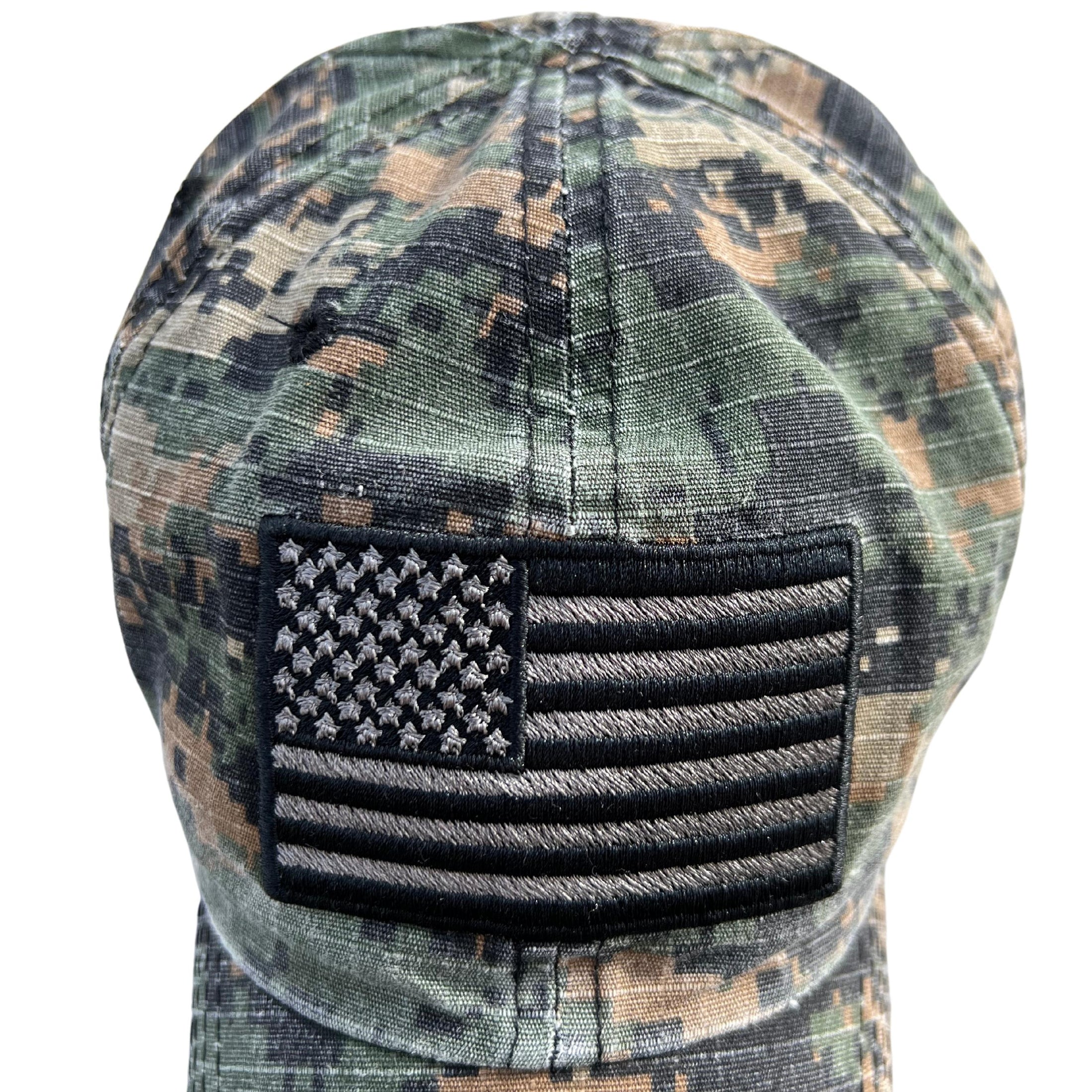American Flag Digital Camo Range Hat | Digital Camo Hats